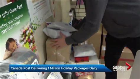 Canada Post Delivering 1 Million Parcels Per Day This Season National