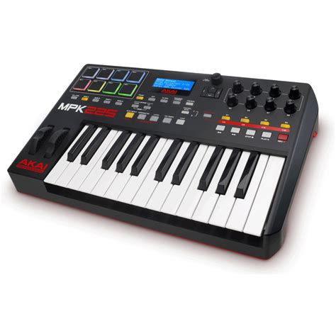 Akai Mpk225 Midi Controller Keyboard Nearly New At Gear4music