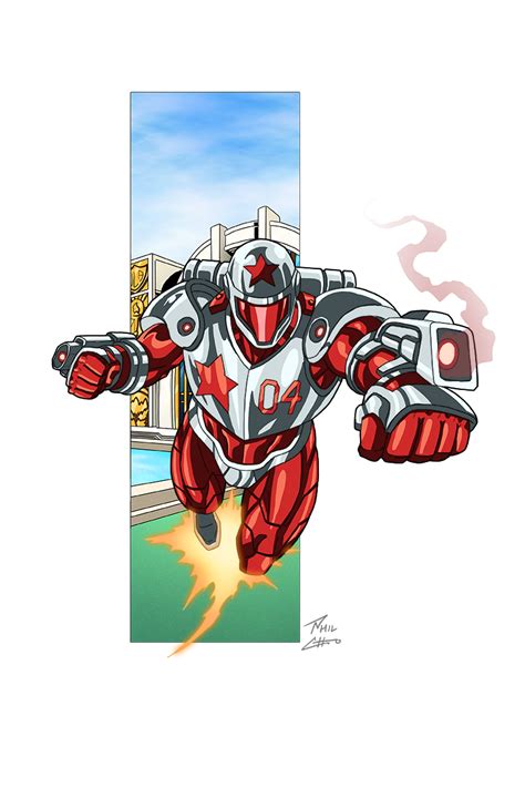 Rocket Red Dc Comics Drawings Rocket Red Dc Comics Drawings