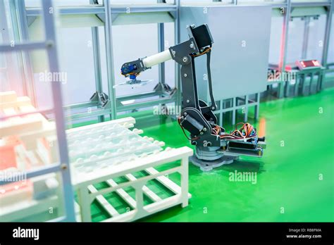 Robotic And Automation System Control Application On Automate Robot Arm