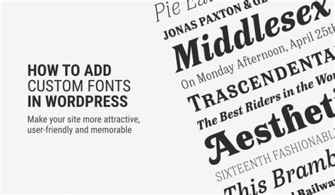 How To Add Fancy Fonts In Wordpress Themes