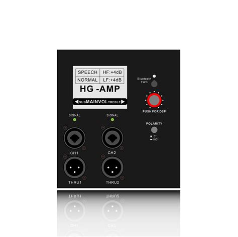 Wholesale Dsp718sub Lcd Interface With Blutooth And Tws Available Powered Subwoofer Functional