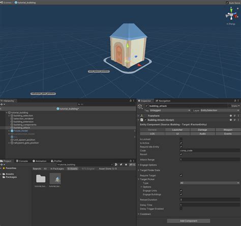 Setup Building Attack Unity Rts Engine Documentation