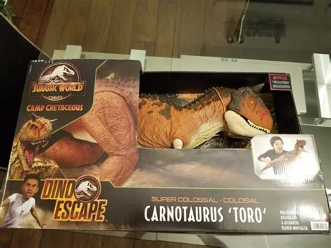 Jurassic World Camp Cretaceous Super Colossal Carnotaurus Toro Dinosaur