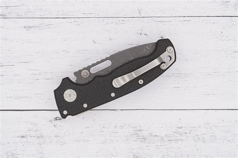 Demko Ad20i Textured Carbon Fiber Damasteel Blade Sellyourknife Usa