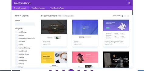 Divi Theme Premade Layouts Examples And Inspiration Jlduron