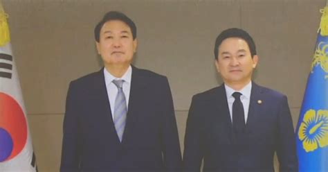 단독 尹 원희룡 이달만 2번 만남용산행설 모락