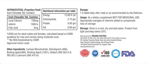 Calcium Chewable Tablet At ₹ 30box Calcium Tablet In Surat Id