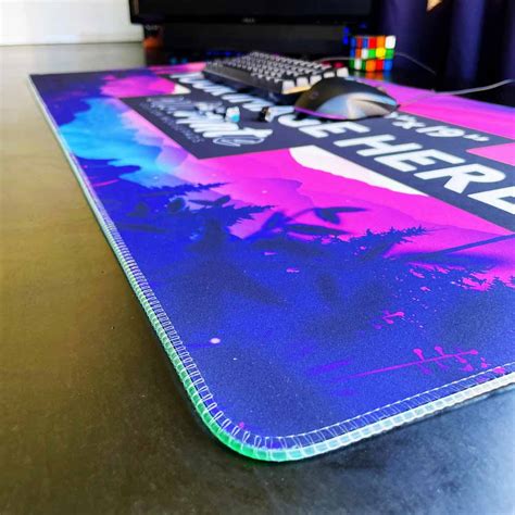 Print Your Image Xxxl Ultimate Custom Rgb Gaming Mouse Pad 100x50cm