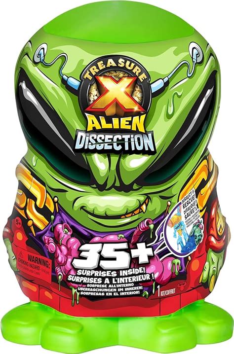 Amazon Com Treasure X Mega Alien Dissection With 35 Plus Surprises Inside Dissect The 12