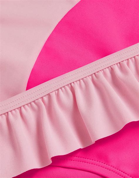 Girls Colourblock Bikini Set Pink Shop All Accessorize Global