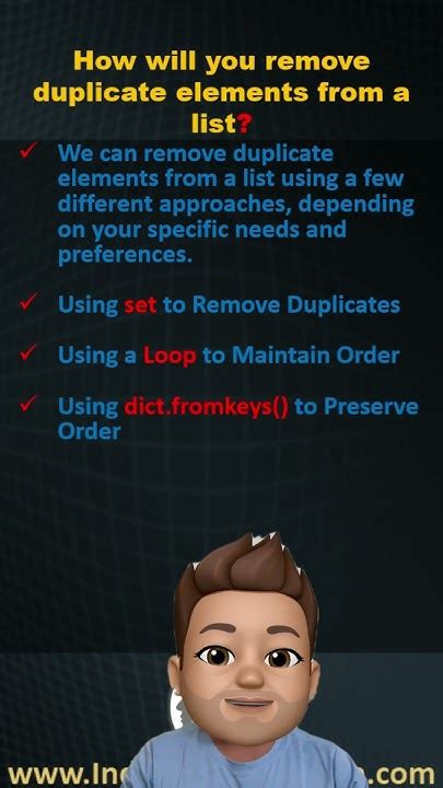 50 How Will You Remove Duplicate Elements From A List Python
