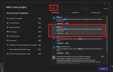 Customize Aspire Sample Aspirejavascript Project To Add React
