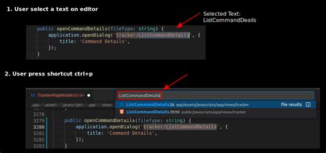 go to file ctrl p with selected editor text · issue 127335 · microsoft vscode · github
