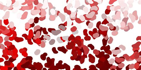 Light Red Vector Pattern With Abstract Shapes 11408527 Vector Art At Vecteezy