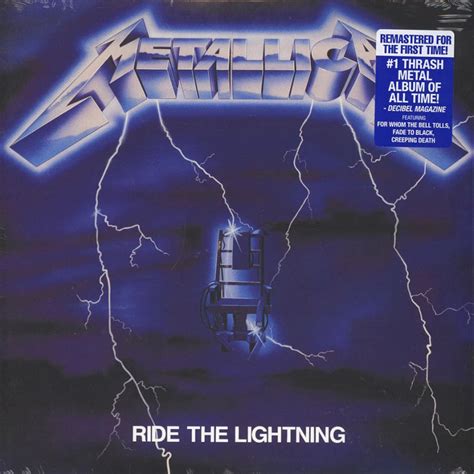 Metallica - Ride The Lightning black vinyl LP | MyVinyl