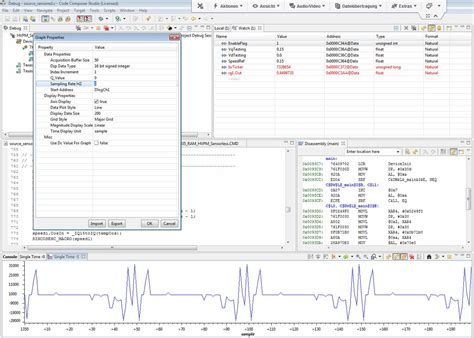 Using Graphs In Ccs4 C2000 Microcontrollers Forum C2000™︎ Microcontrollers Ti E2e Support