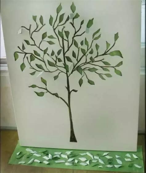 手工做一棵树折纸树简单折纸大树第3页大山谷图库