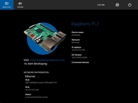 windows 10 iot core trên pi hướng dẫn setup