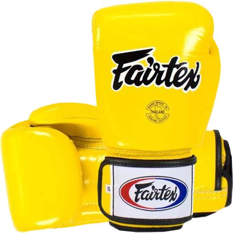 Боксерские перчатки Fairtex BGV1 Yellow faiboxglove0121 купить в ...