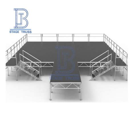 Aluminum Stage Platform With Easy Assembly Aluminum Frame Stage Aluminum Stage Platform With Easy Assembly Aluminum Frame Stage