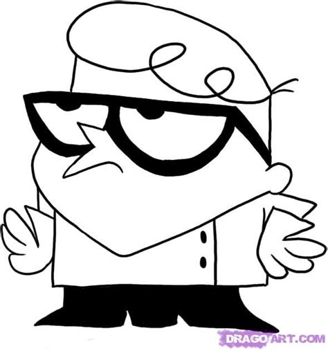 How To Draw Dexter S Laboratory Characters With Dexter Didi Drawing Cartoons Lessons Step By