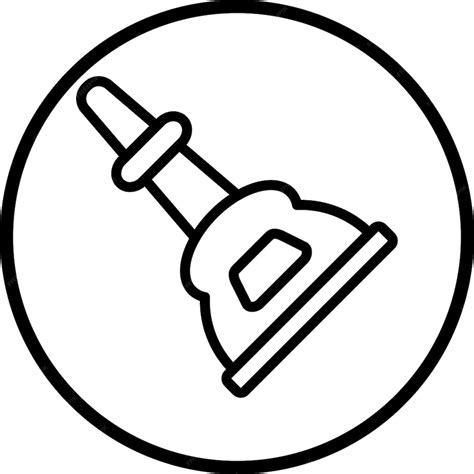 Premium Vector Cup Plunger Icon Style