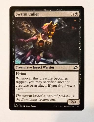 Swarm Culler Edge Of Eternities Mtg 119 Regular 🏴‍☠️ Ebay