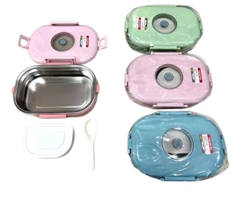Rectangular Steel Lunch Box At 350 00 Inr In Ahmedabad Bajrang Traders