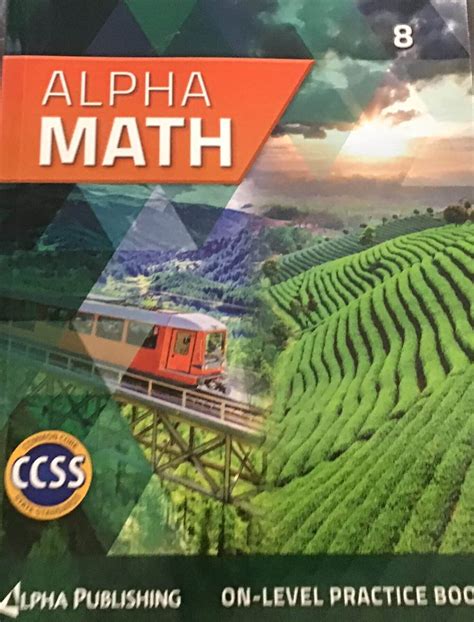 Alpha Math 8 Reteach Practice Book Past Papers And Used Books For Sale