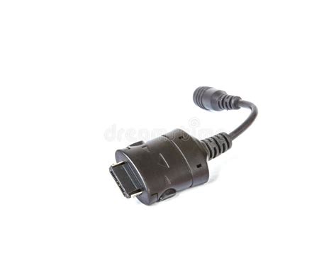 Adapter With Connection Stock Photo Image Of Plug Cord