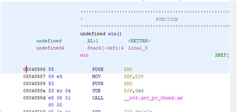 how to find absolute memory address of a function r ghidra
