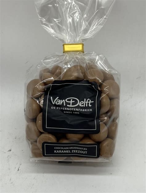 Vandelft Chocolate Pepernoten Craramel Kruidnoten 225g European