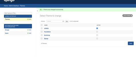 Customizable Django Admin Themes Dev Community
