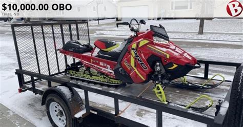 2021 Polaris 850 Rmk 155 Tioga Nd