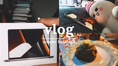 대학생 Vlog 등교하면서 올리는 대학생 방학 브이로그 대학생 개강준비 맥북프로 언박싱 홀스베이크 홈메이드 고로케 캠스터디 Sqld 준비 한빛미디어