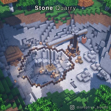 Minecraft Quarry Schematic 10 Best Minecraft Quarry Ideas