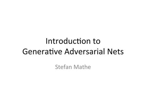 Generative Adversarial Netspdf