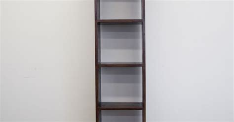 Cube Bookcase 4 Rustic Teak JAVA