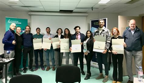 Isu Team Wins The French Edition Of 4th Cassini Hackathon International Space University