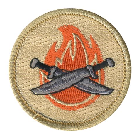 Flaming Daggers Patrol Patch