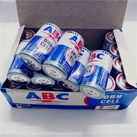 Jual Batu Baterai Baterei Batre Batere Battery C Tanggung R Abc Biru Pcs Shopee Indonesia