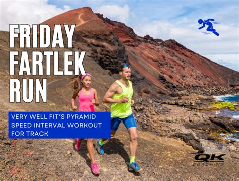 Friday Fartlek Run Very Well Fits Pyramid Speed Interval Workout For