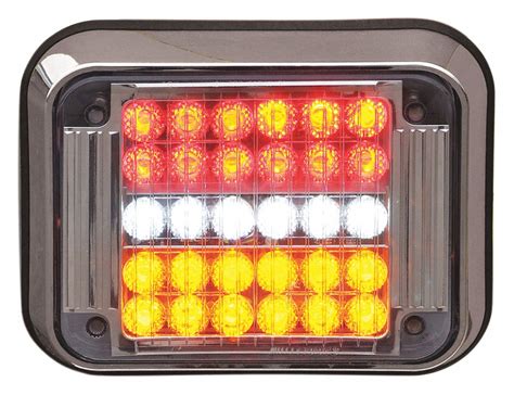 CODE 3 Perimeter Light 7 In Lg Vehicle Lighting Perimeter Light 421G50 79STTRBZD Grainger