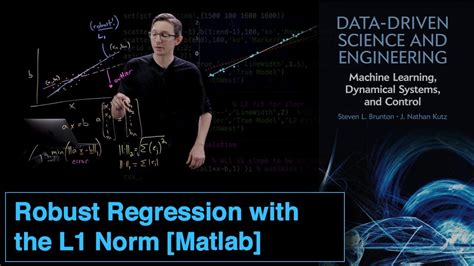 robust regression with the l1 norm [matlab] youtube
