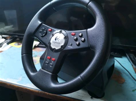 Logitech Computer Steering Wheel And Pedals Usb In Exeter Devon Gumtree