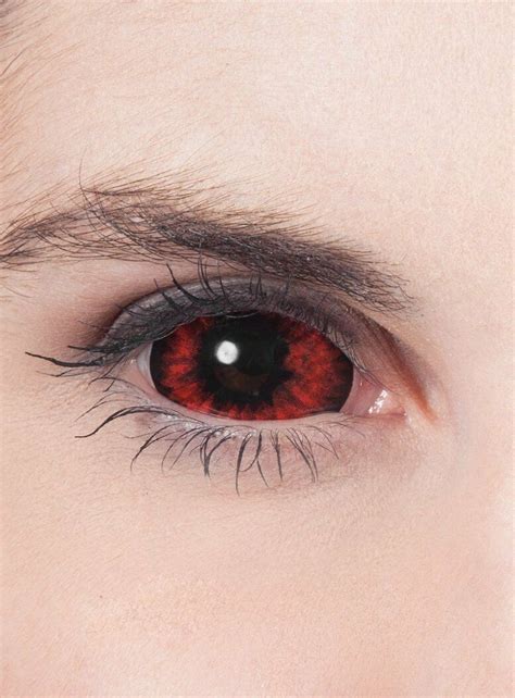 Sclera Rot Kontaktlinsen 22 Mm Durchmesser Bedecken Das Gesamte Auge
