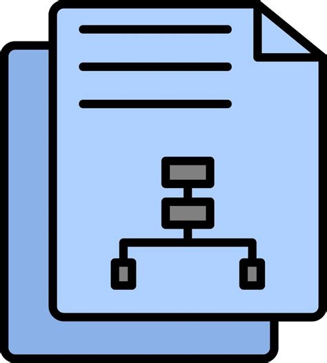 Document Line Filled Icon 43312073 Vector Art At Vecteezy