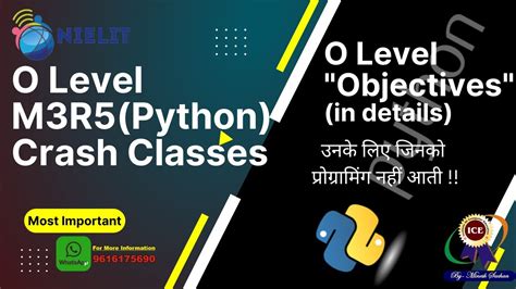 O Level M3r5 Python O Level M3r5 Python In Hindi O Level M3 R5 Mcq