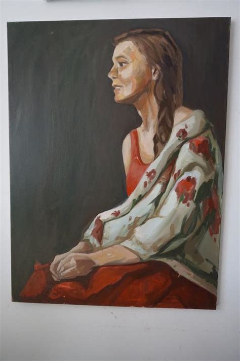 Картина масло репродукція дівчина — ціна 1650 грн у каталозі Картини Купити товари для дому та